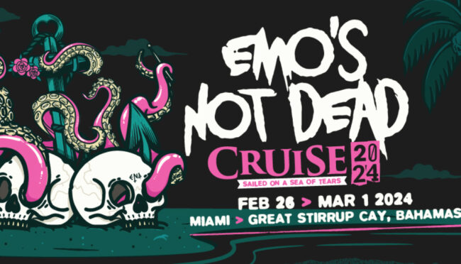 Emo's Not Dead Announces Line-up For 2024 Cruise - idobi Network